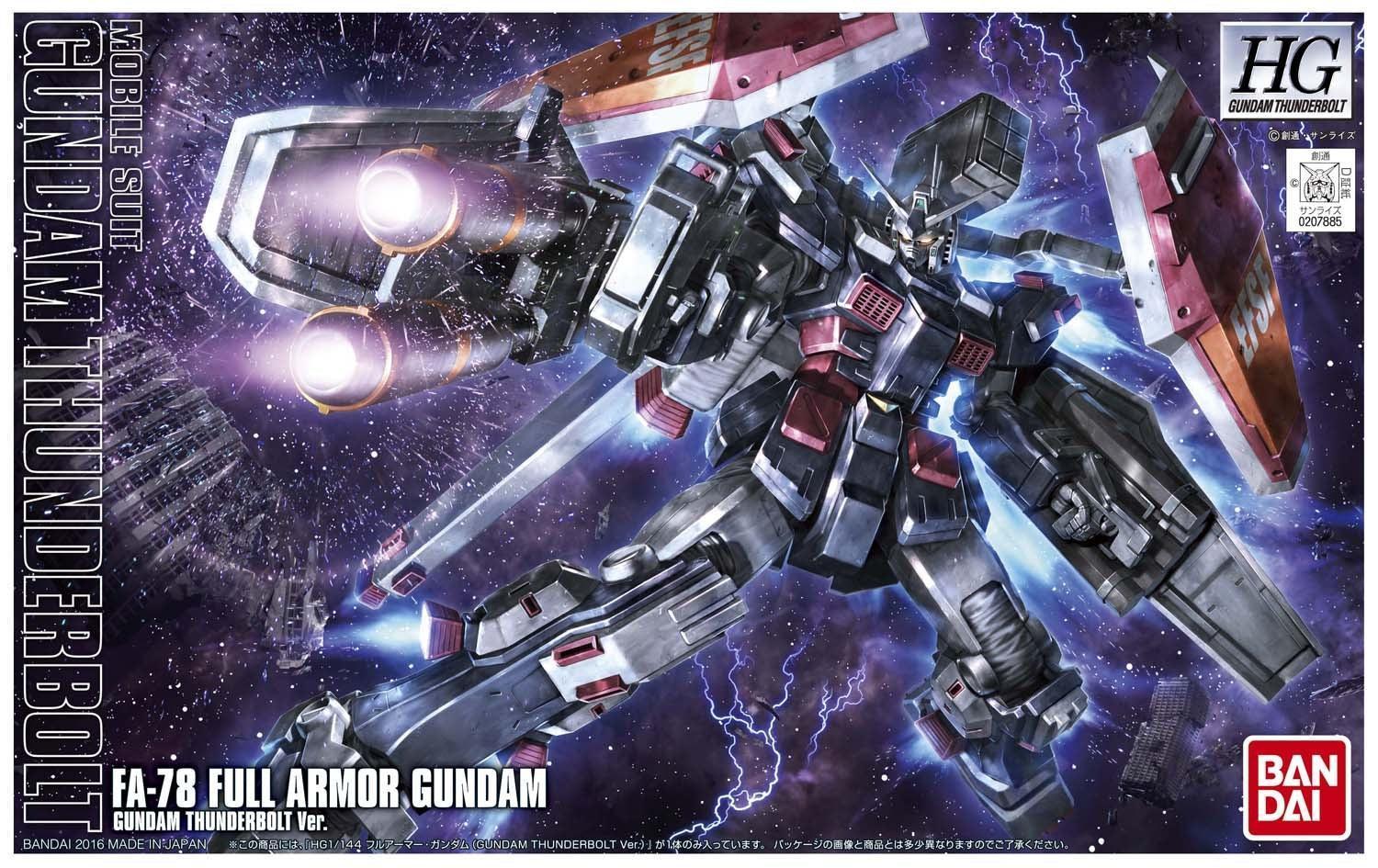 HGTB 1/144 Full Armor Gundam [Gundam Thunderbolt Anime Color. Ver ...