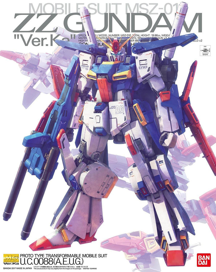 MG 1/100 ZZ Gundam Ver. Ka – Show Me What You Bot