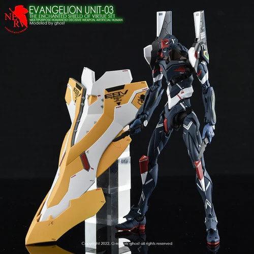RG 1/144 Evangelion Unit-03 Enchanted Shield of Virtue Water Decal [G ...